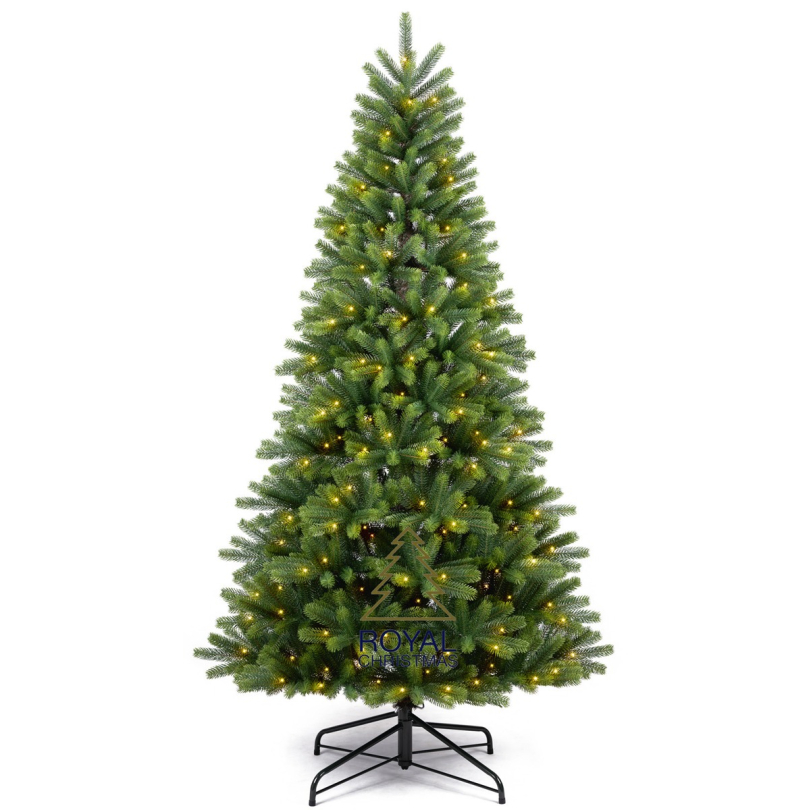 Kunstig Juletræ - Royal fir Premium 100% PE - med Smart varm LED ...